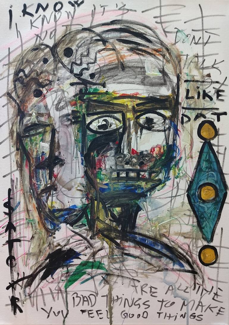 Soliloquy Painting by Adrian Scarlat | Saatchi Art