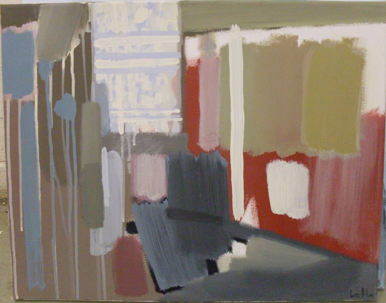 Old Collage Studio Painting by Lea Alexander | Saatchi Art