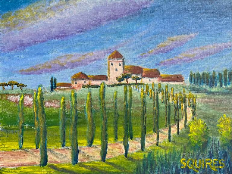 Impressions of Palazzo Massaini Painting by Steven Squires | Saatchi Art