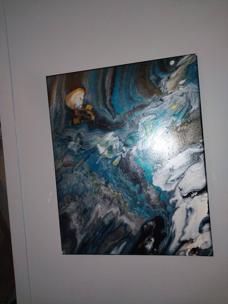 Mystic Blue Painting by Matthew Groce | Saatchi Art