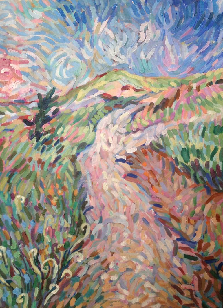 Way up Painting by Ina Art | Saatchi Art