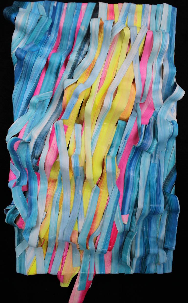 Blue Exposure Painting by Mark Marrara | Saatchi Art