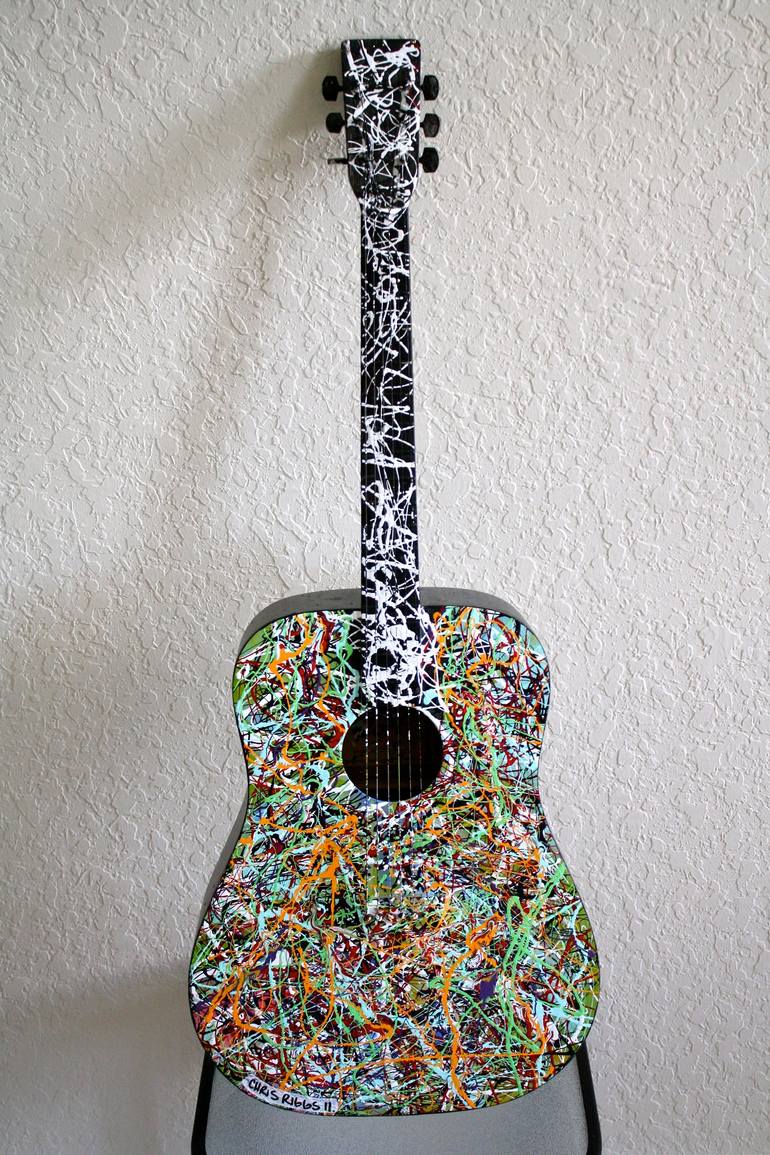 GUITAR. SOLD Sculpture by Chris Riggs | Saatchi Art