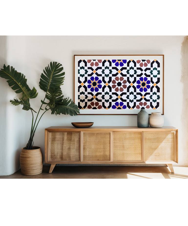 Echoes of Tranquility Painting by Halima Umer | Saatchi Art