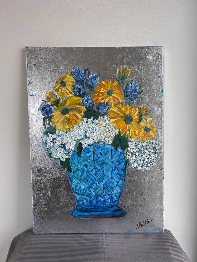 Radiant Offering Painting by Maria Pavlenko | Saatchi Art