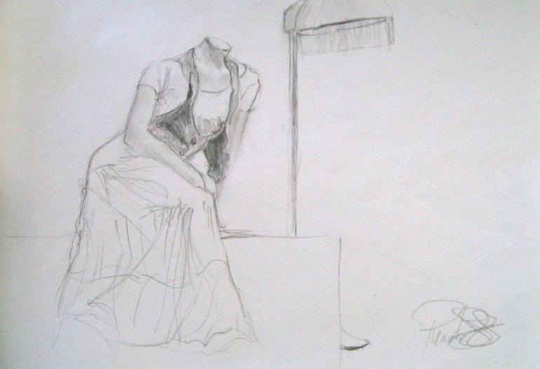 Store Mannequin Drawing