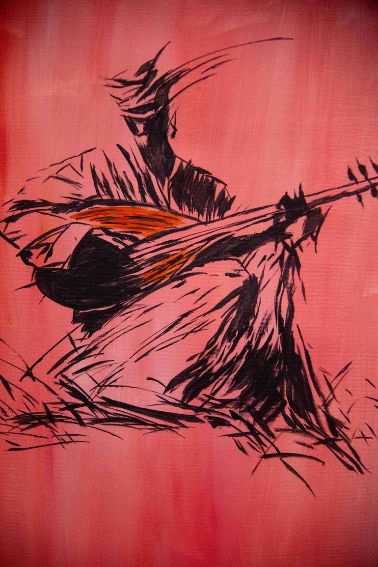 Isli and Tislit Painting by Othmane Elammouni | Saatchi Art