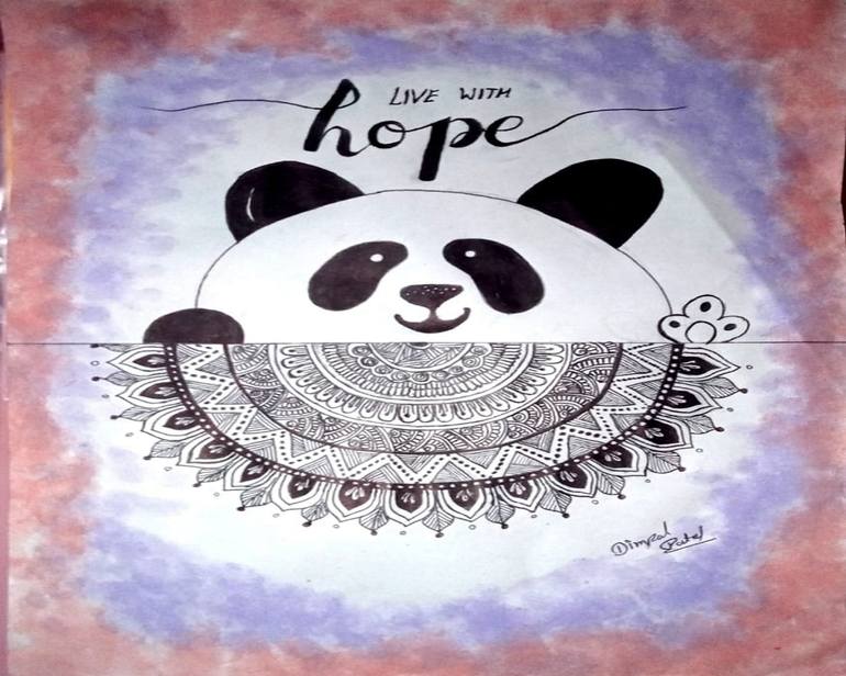 Hopeful Heart, Gentle Soul Painting by Dimpal Patel | Saatchi Art ...