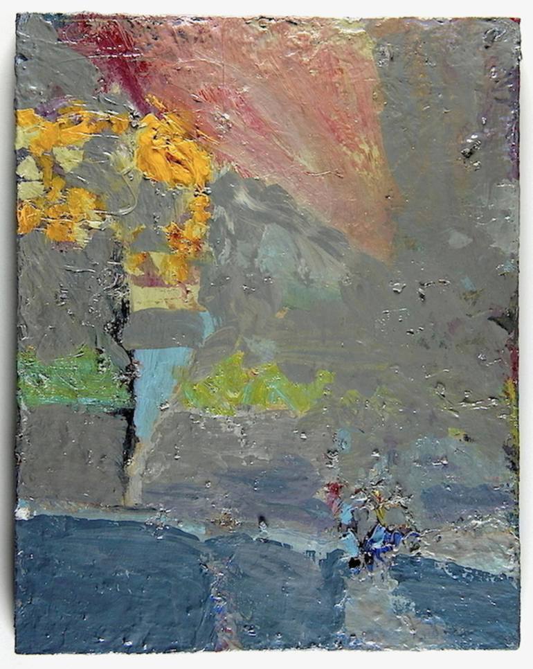 Flower Painting / The Wall Painting by Tom Palin | Saatchi Art