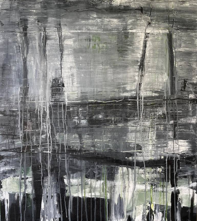 Linear Voices Painting by Marta Utsler | Saatchi Art