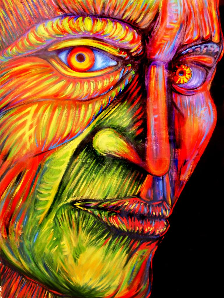 Combat Mentor Painting by Alfredo Maffei | Saatchi Art