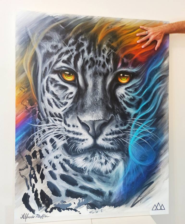 Flama Painting by Alfredo Maffei | Saatchi Art