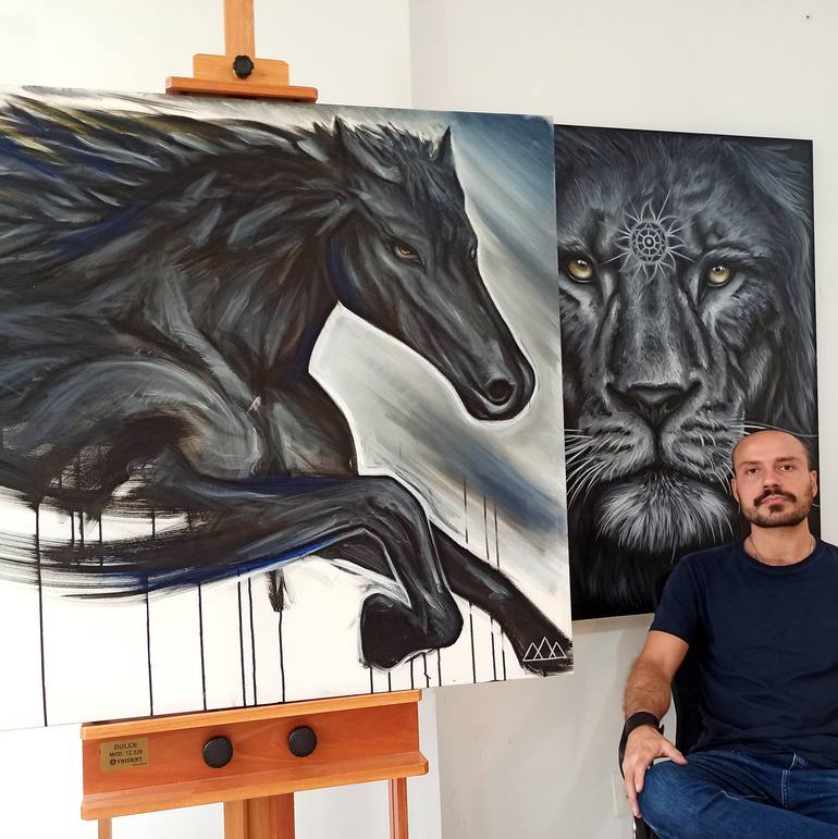 Indomitable Painting by Alfredo Maffei | Saatchi Art