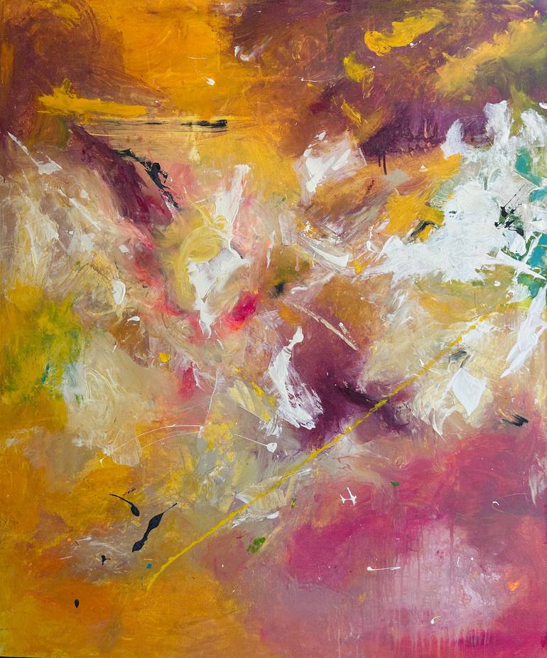 First Flight Painting by Linda Thompson | Saatchi Art