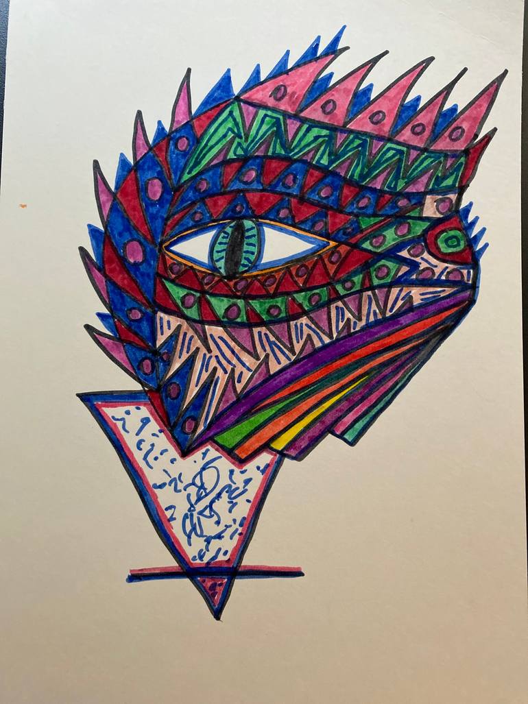 Draconian Energies - multidimensional Drawing by Joris Kris Ulrik ...