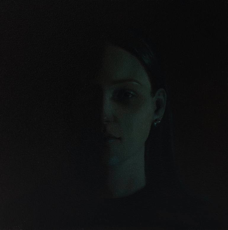 Self portrait Painting by Katrina Ergle | Saatchi Art Australia