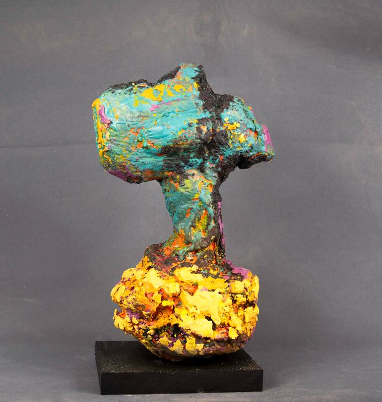 Little. Blue Cloud Sculpture by Will Wolf | Saatchi Art