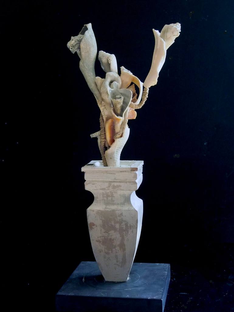 petrified flowers #1 Sculpture by Mikhail Gubin | Saatchi Art