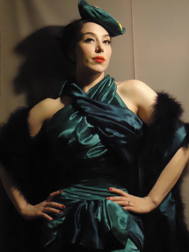 Evie off stage Painting by Michael Foulkrod | Saatchi Art