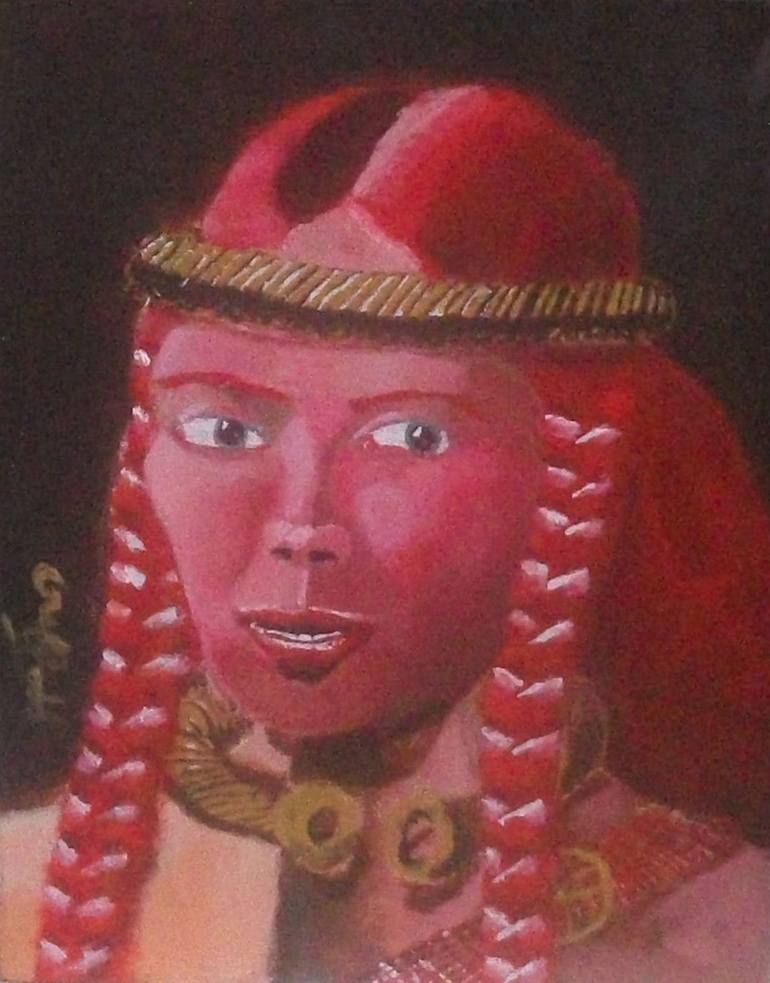 Queen Boudica Painting by Andrew Gruffudd | Saatchi Art