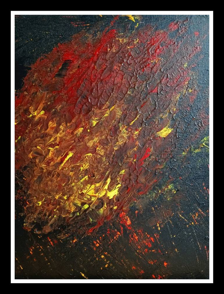 Shamshan Kali Painting by Rudresh Kaul | Saatchi Art