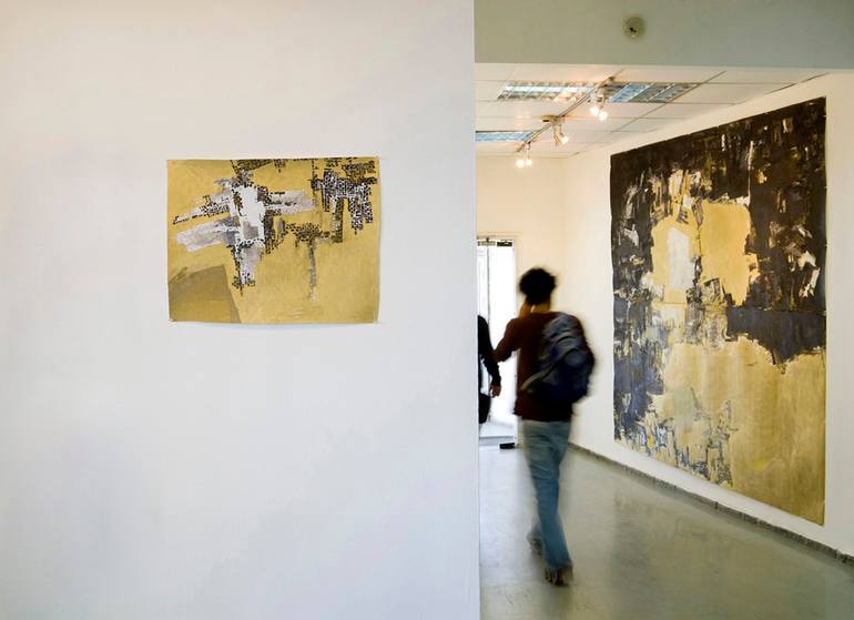 GHOST OF A BORDER, TEMPORARLY HERE Drawing by Caitlin Masley | Saatchi Art