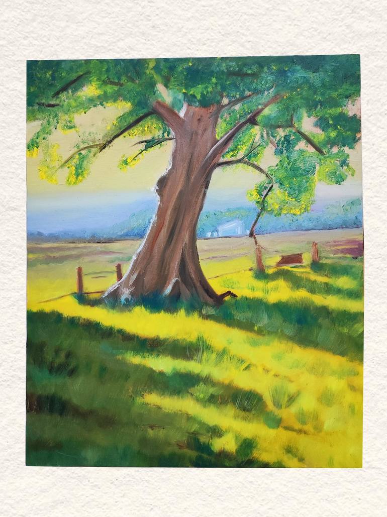 Where Silence Rests Painting by Manar Mostafa | Saatchi Art