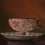 Grandmother's China Cup No. 1 Painting by Bryan Snuffer | Saatchi Art