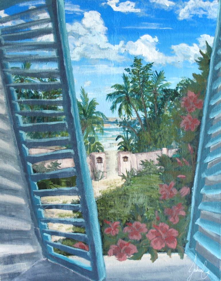 Beachfront Euphoria Painting by Joshua Gabriel | Saatchi Art
