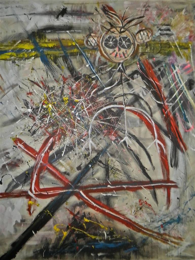 Angel Without Wings Painting by Siro Carraro | Saatchi Art