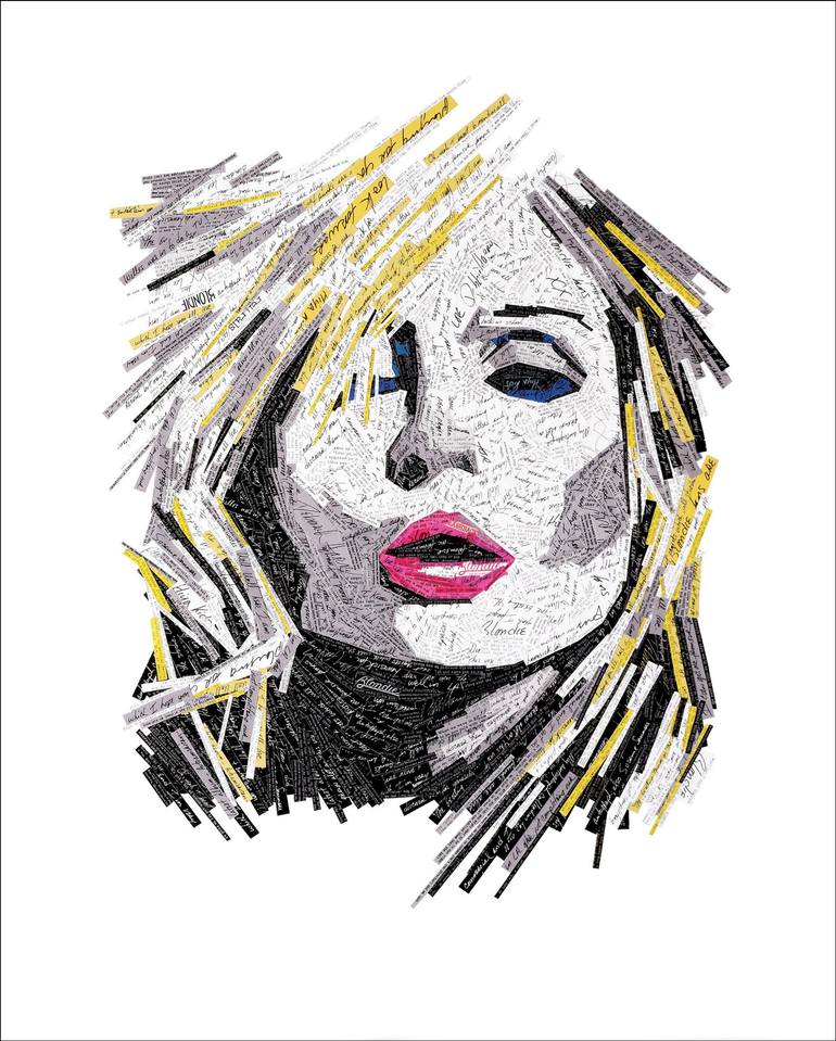 Debbie Harry Collage by Jonathan Muddell | Saatchi Art