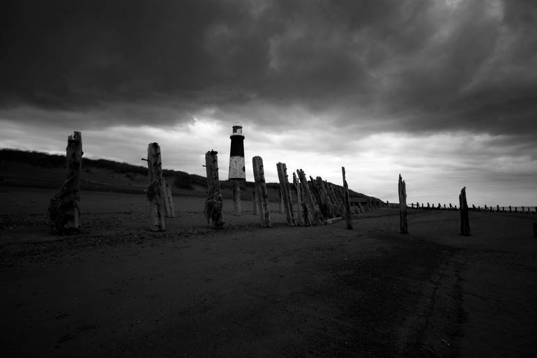 Spurn Point Lighthouse Photography by Thomas Wright | Saatchi Art