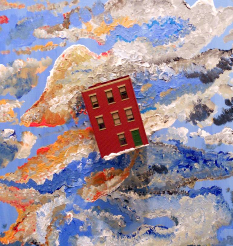 High Rise Painting by Paul Morris-Pollux | Saatchi Art