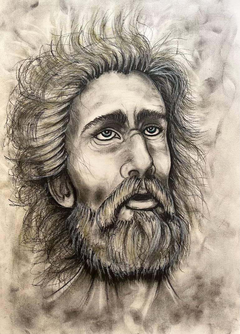 The Disciple Drawing by Dermot Allen | Saatchi Art