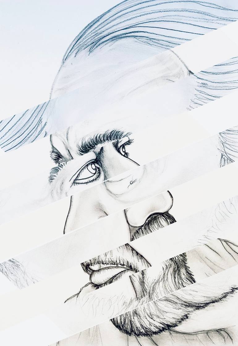 Disjointed Inside Out: drawing 1 Drawing by Dermot Allen | Saatchi Art