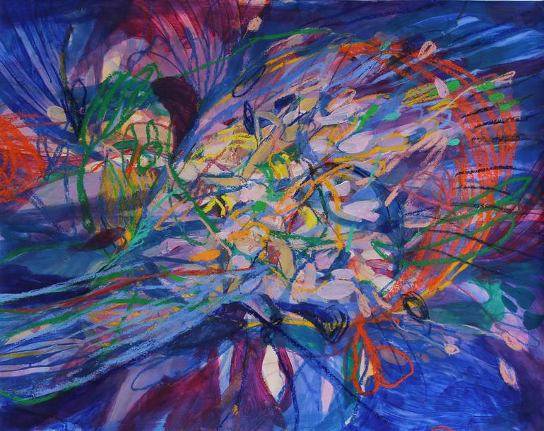 Your Moonlit Omnipresence Painting by Prachi Gothi | Saatchi Art