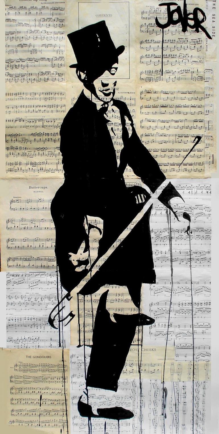 hard shoe shuffle Drawing by LOUI JOVER | Saatchi Art