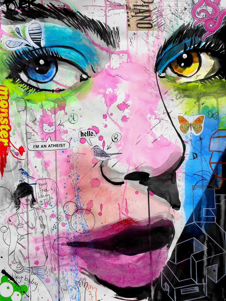 aesopian dream Drawing by Loui Jover | Saatchi Art