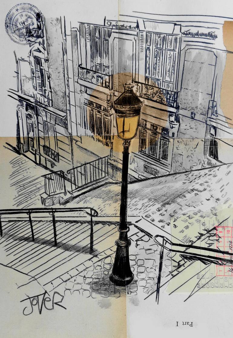 vigil Drawing by LOUI JOVER | Saatchi Art