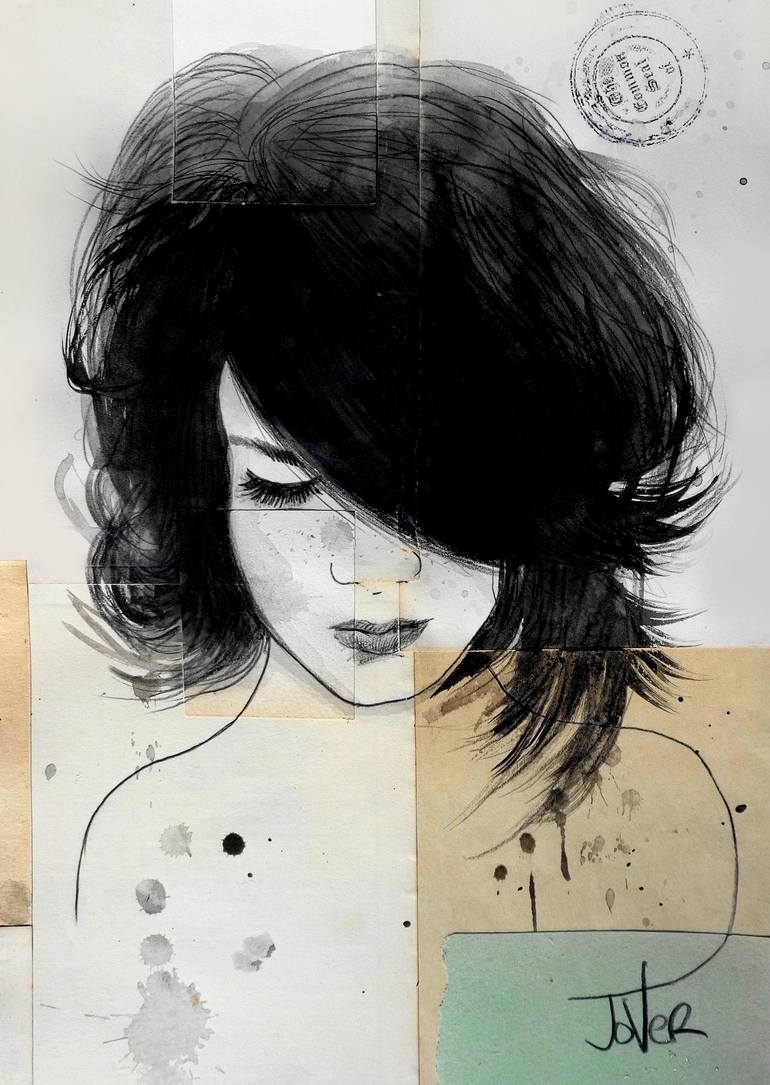 promise Drawing by LOUI JOVER | Saatchi Art