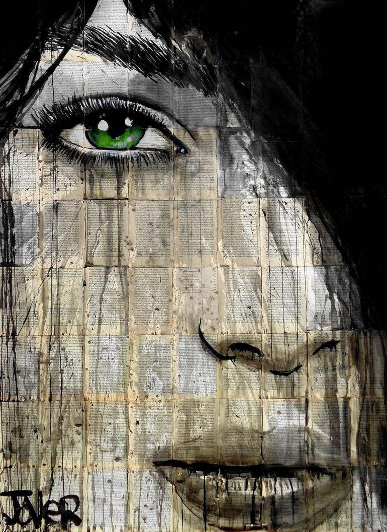 green light Drawing by LOUI JOVER | Saatchi Art