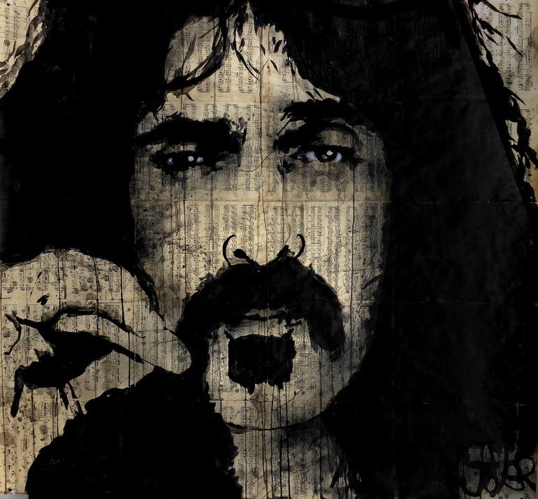 zappa Drawing by LOUI JOVER | Saatchi Art