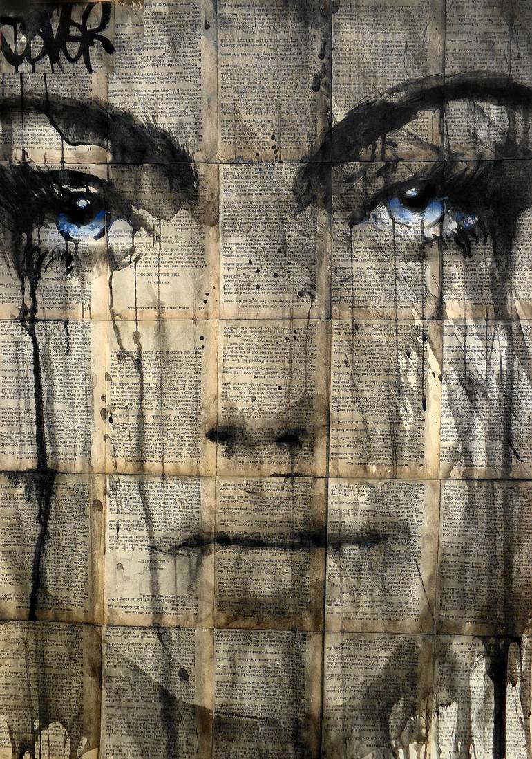 all in all Drawing by LOUI JOVER | Saatchi Art