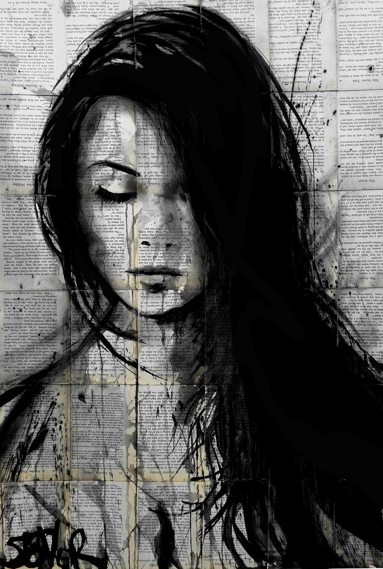 seek Drawing by LOUI JOVER | Saatchi Art