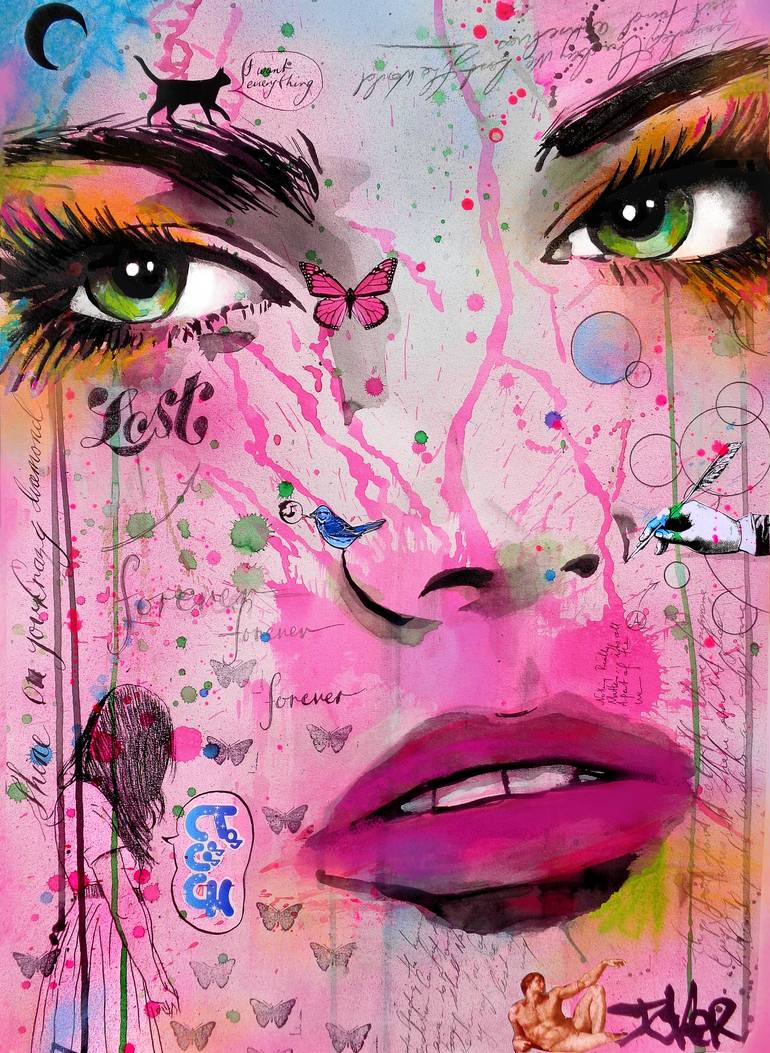 never lost forever Drawing by LOUI JOVER | Saatchi Art