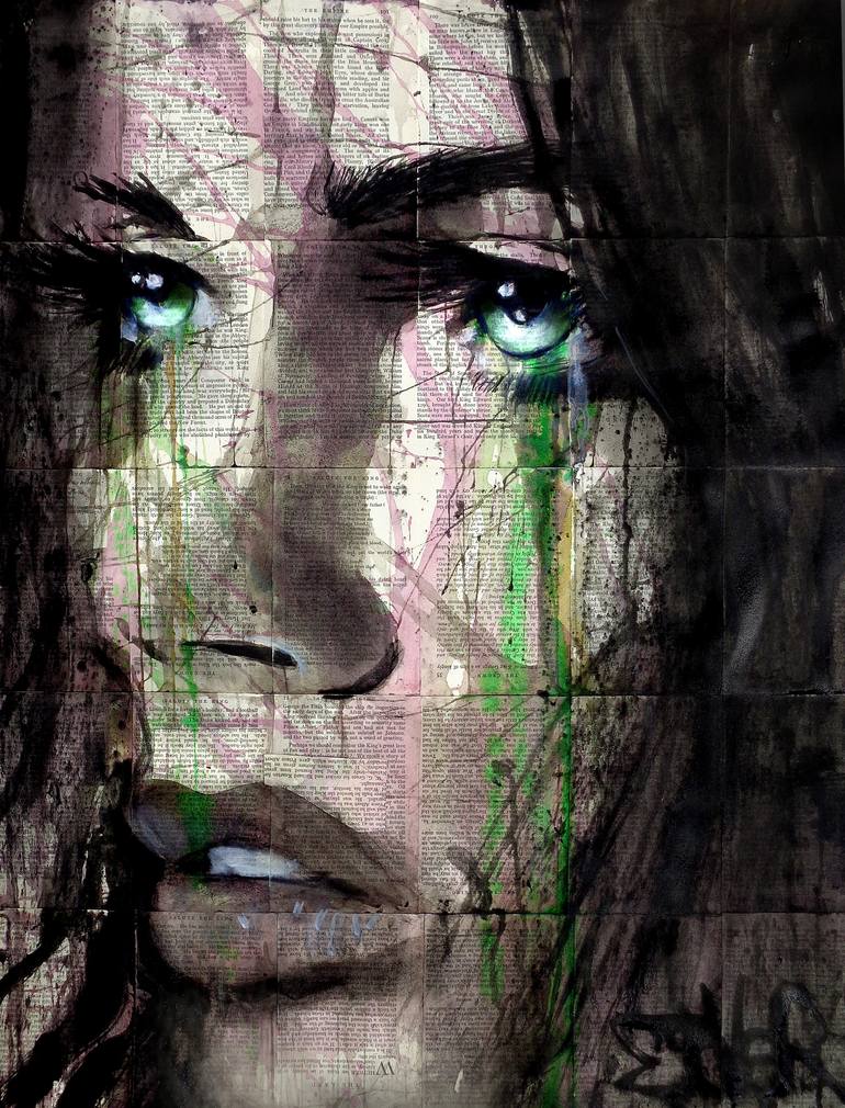 always never Drawing by LOUI JOVER | Saatchi Art