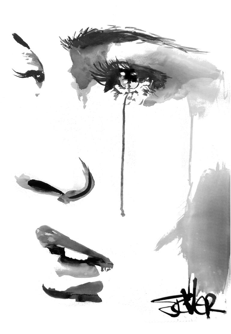 define Drawing by LOUI JOVER | Saatchi Art