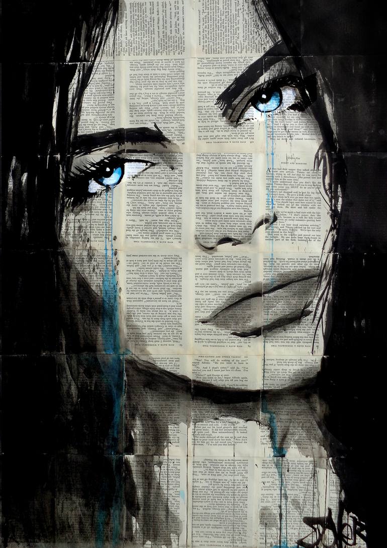 once upon a time Drawing by LOUI JOVER | Saatchi Art