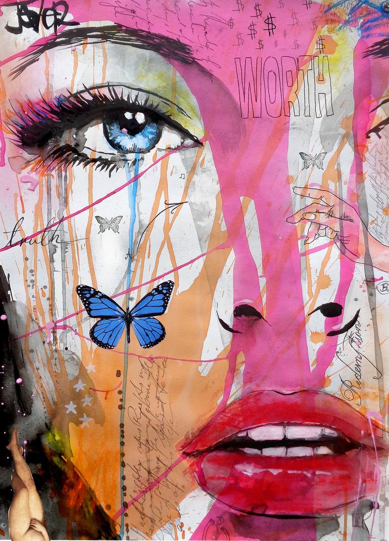 worth Drawing by LOUI JOVER | Saatchi Art