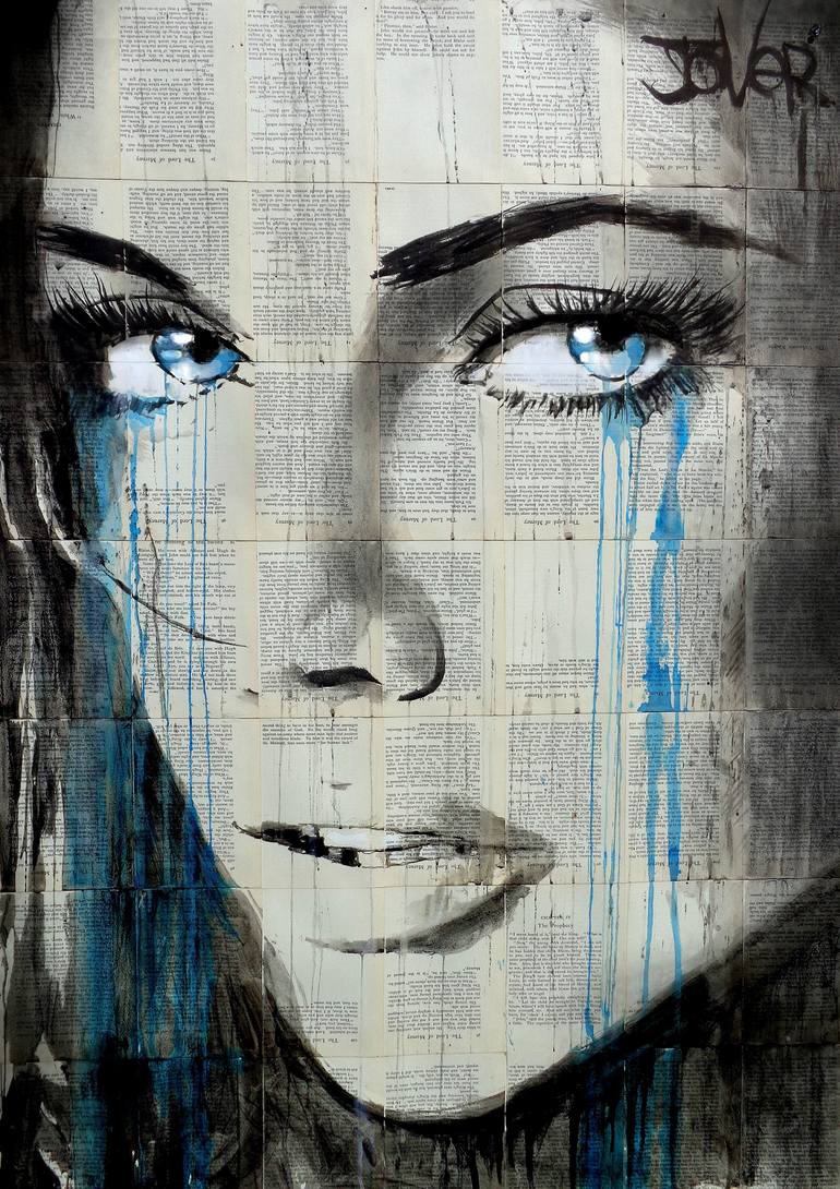 so much... Drawing by LOUI JOVER | Saatchi Art